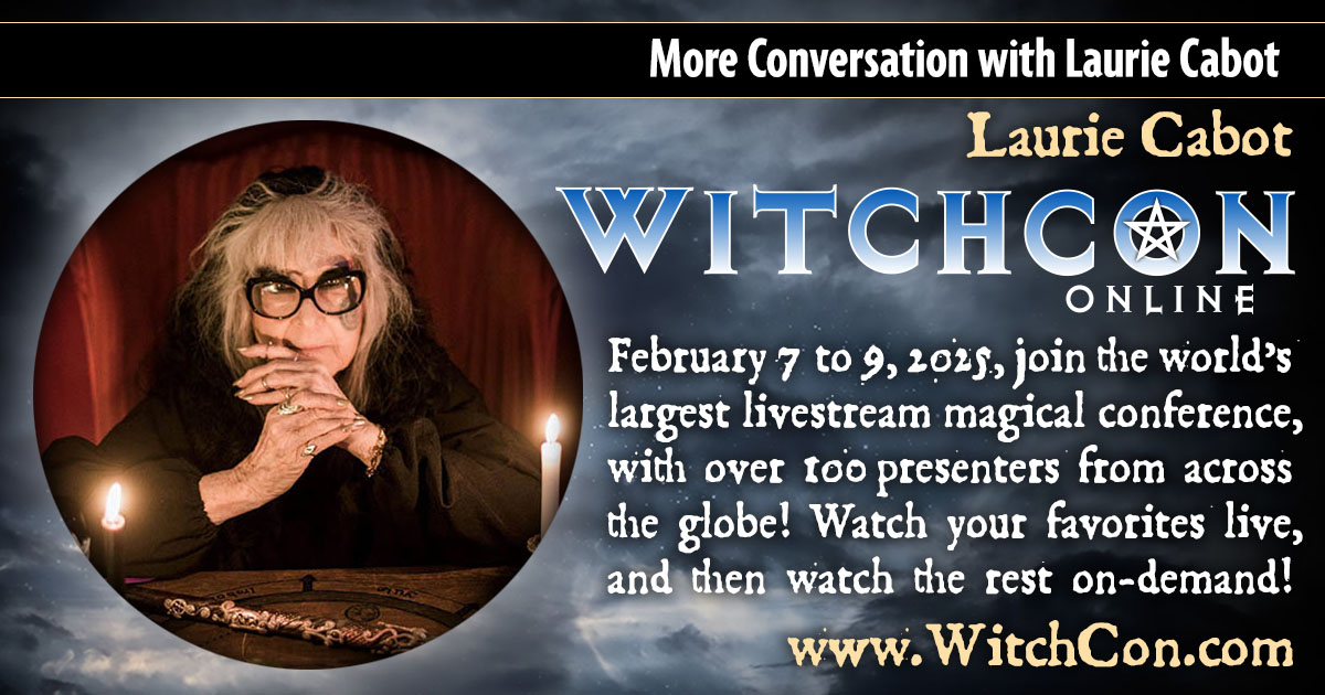 More Conversation with Laurie Cabot - A WitchCon Online 2025 class with Laurie Cabot