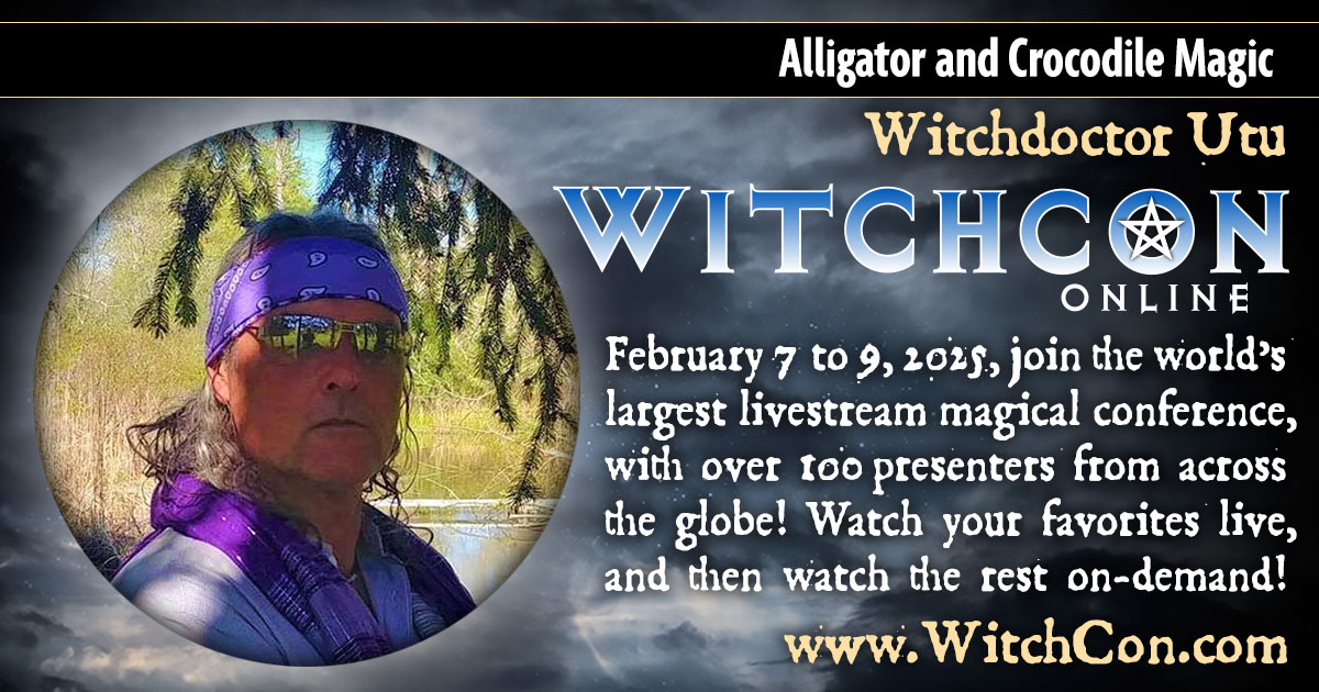 Witchdoctor Utu - A Featured Presenter with WitchCon Online 2025