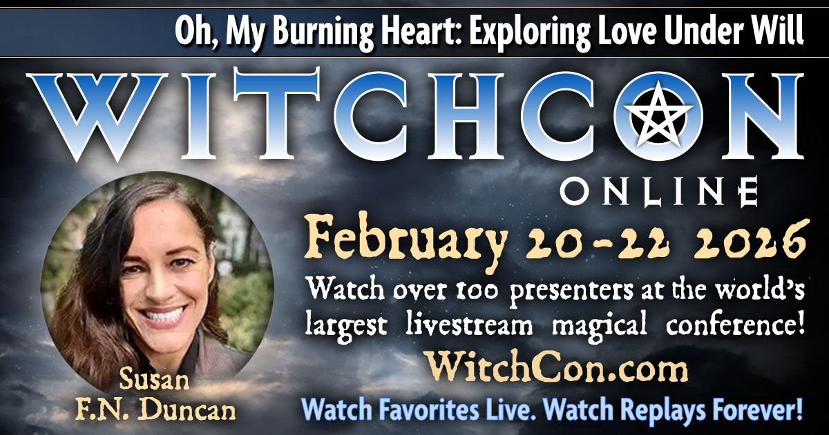 Susan F.N. Duncan - A Featured Presenter with WitchCon Online 2026