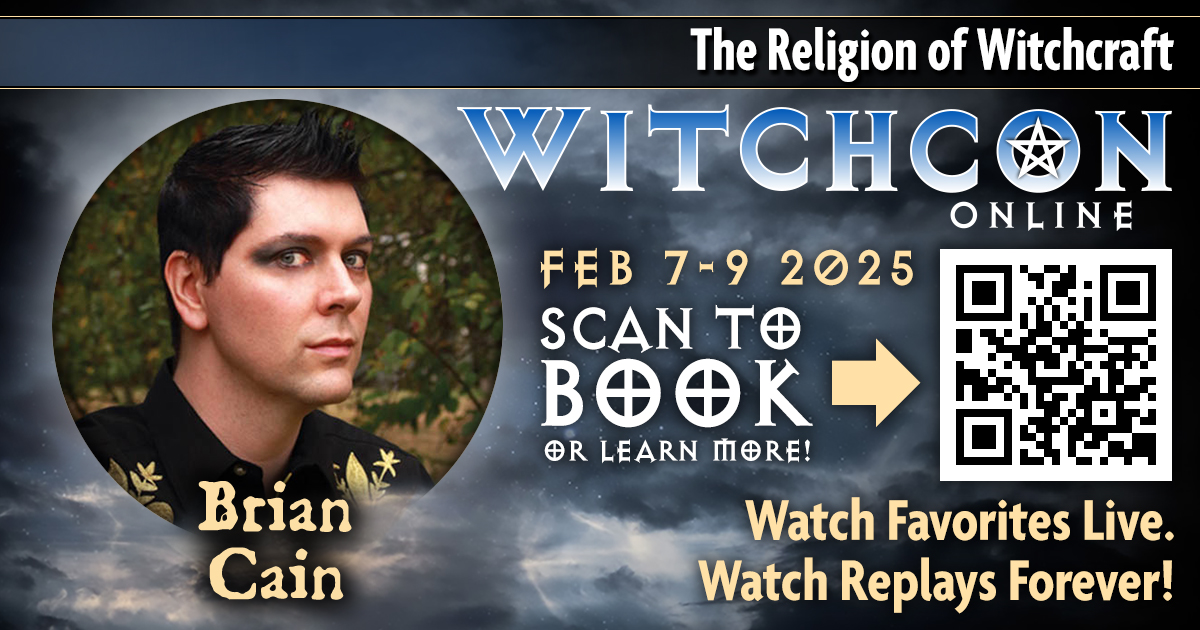 The Religion of Witchcraft - A WitchCon Online 2025 class with Brian Cain